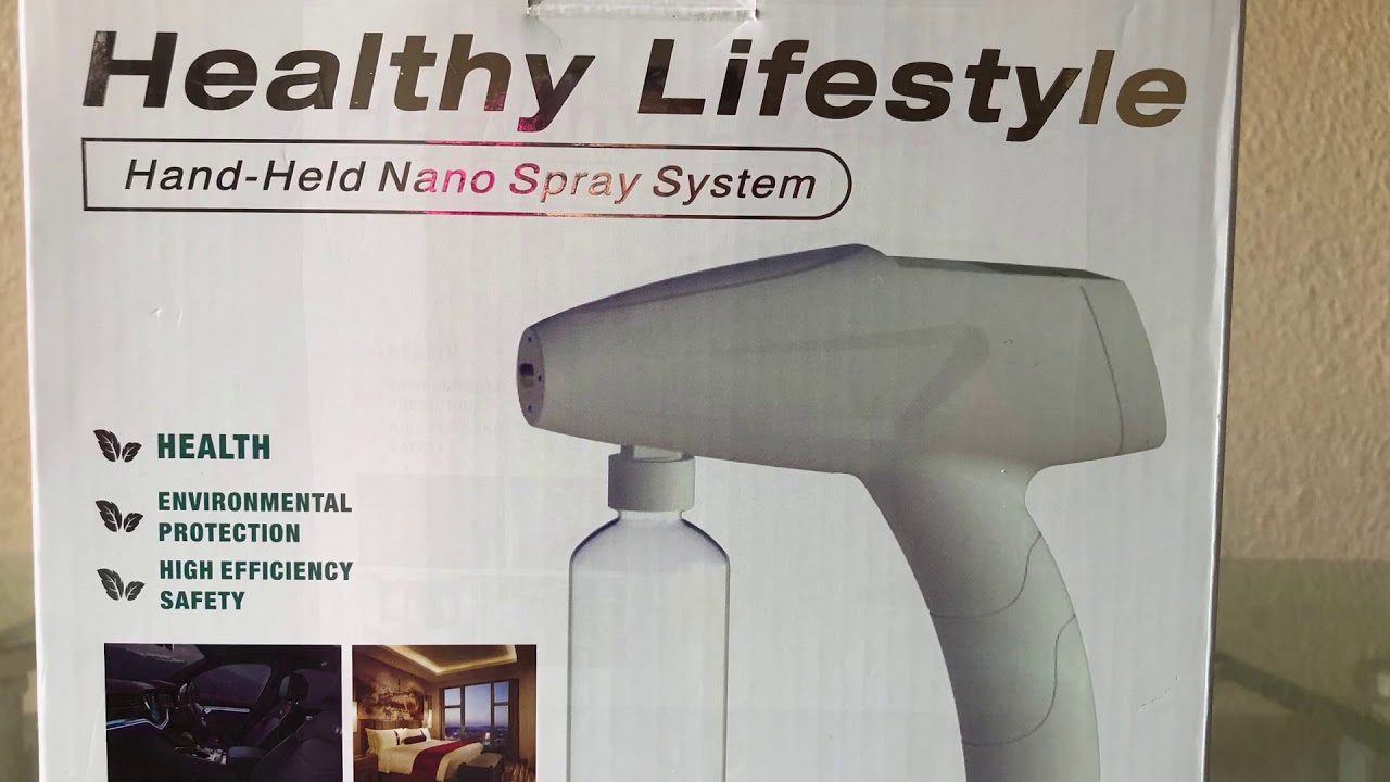 Healthy lifestyle handheld nano spray - BlenderRunner